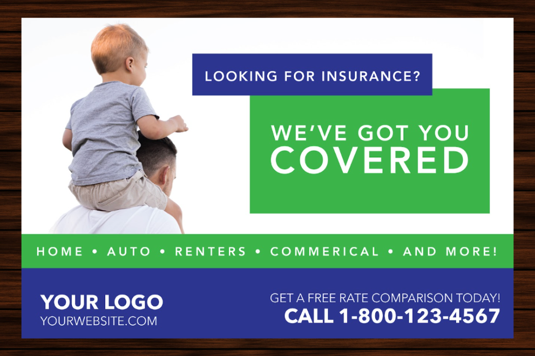 Insurance Direct Mail Template - Help Your Family | Printing.com