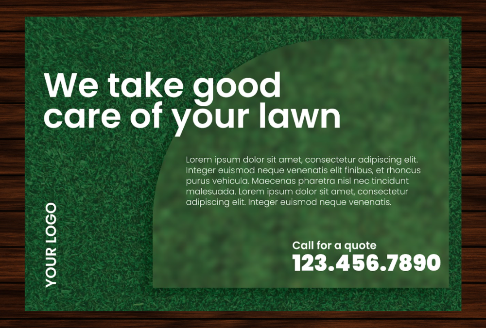Landscaping Direct Mail Template - Beautify Your Lawn | Printing.com